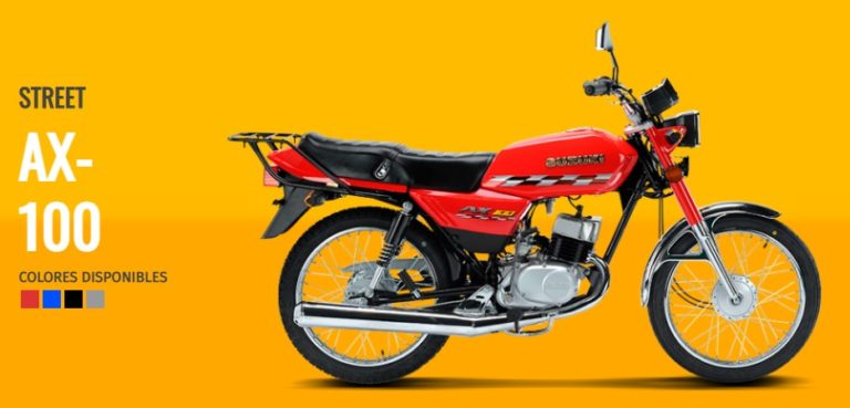 SUZUKI AX 100 - Pueyrredón Motos